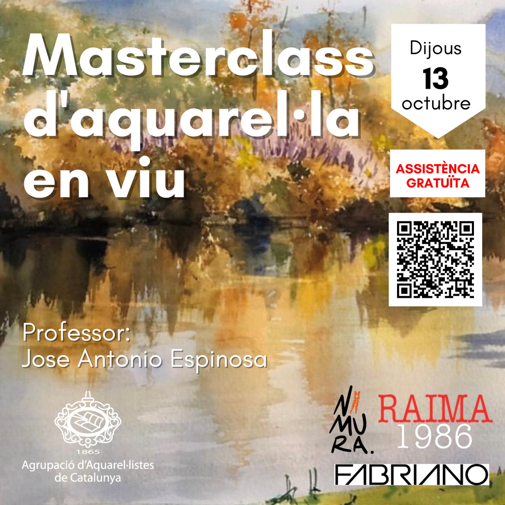 Masterclass d'aquarel·la en viu | Raima